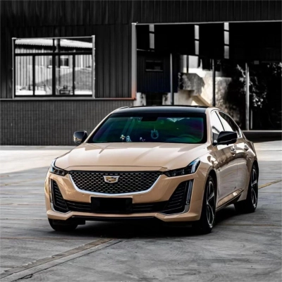 Best Gloss Desert Yellow Vinyl Wrap | Desert Yellow Car Wraps -ALUKOVINYL