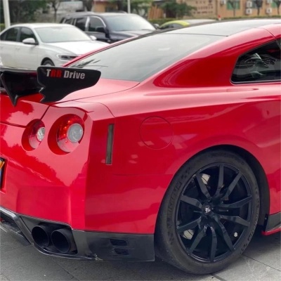 Best Gloss Blood Red Vinyl Wrap | Blood Red Car Wraps - ALUKOVINYL