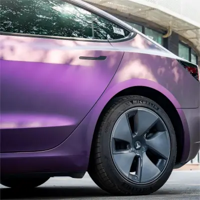 Best Matte Russian Violet Car Wrap | Matte Russian Violet Vinyl Wraps