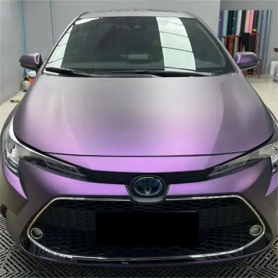 Best Matte Russian Violet Car Wrap | Matte Russian Violet Vinyl Wraps