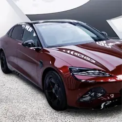 Gloss Dragon Red Car Wrap | Metallic Dragon Blood Red Vinyl Wraps
