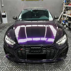Best Gloss Midnight Purple Car Wrap | Midnight Purple Wrap