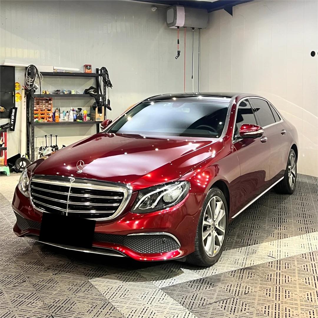 Glossy Metallic Liquid Dragon Blood Red Car vinyl Wrap