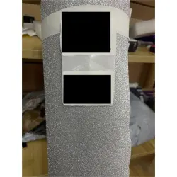 Matte Diamond Silver Car Wrap | Matte Glitter Silver Vinyl Wraps ...