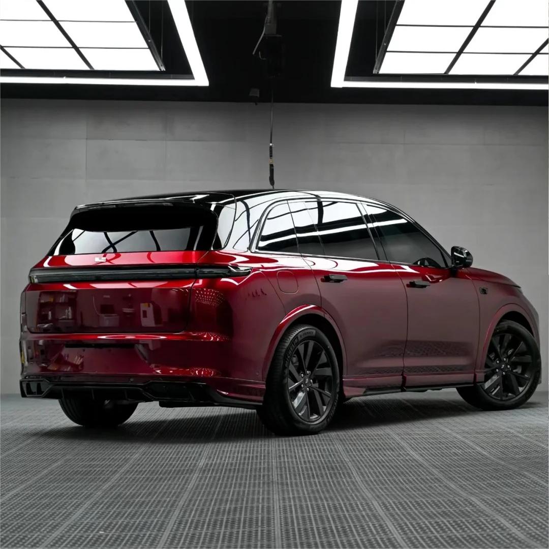 Glossy Metallic Liquid Dragon Blood Red Car vinyl Wrap