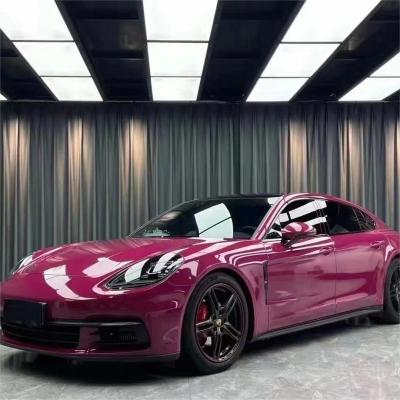 Best Gloss Ruby Star Red Wrap | Ruby Star Vinyl Wraps - ALUKOVINYL