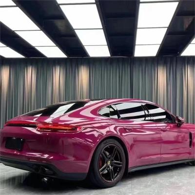 Best Gloss Ruby Star Red Wrap | Ruby Star Vinyl Wraps - ALUKOVINYL