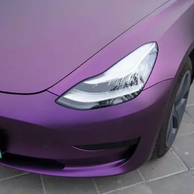 Best Matte Russian Violet Car Wrap | Matte Russian Violet Vinyl Wraps