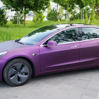 Best Matte Russian Violet Car Wrap | Matte Russian Violet Vinyl Wraps