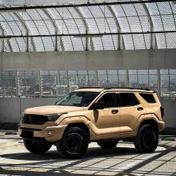 Best Gloss Desert Yellow Vinyl Wrap | Desert Yellow Car Wraps -ALUKOVINYL