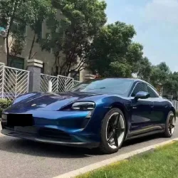 Gloss Indigo Blue Car Wrap | Metallic Indigo Blue Vinyl Wraps - ALUKOVINYL