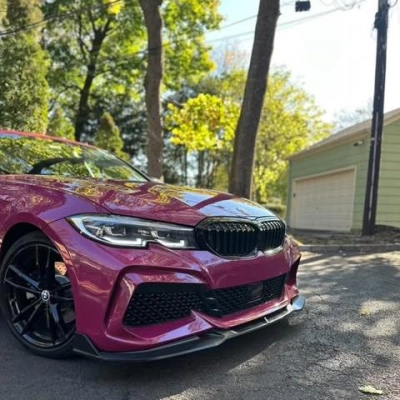 Best Gloss Ruby Star Red Wrap | Ruby Star Vinyl Wraps - ALUKOVINYL