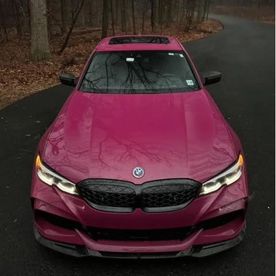 Best Gloss Ruby Star Red Wrap | Ruby Star Vinyl Wraps - ALUKOVINYL