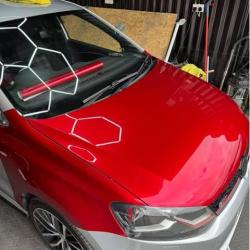 Best Gloss Liquid Ruby Red Car Wrap | Metallic Liquid Ruby Red Vinyl Wraps