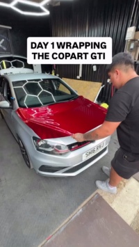 Best Gloss Liquid Ruby Red Car Wrap | Metallic Liquid Ruby Red Vinyl Wraps