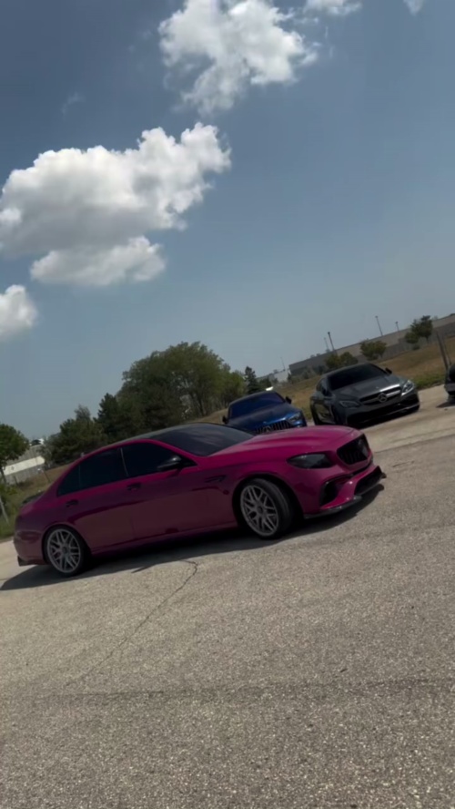 Best Gloss Ruby Star Red Wrap | Ruby Star Vinyl Wraps - ALUKOVINYL