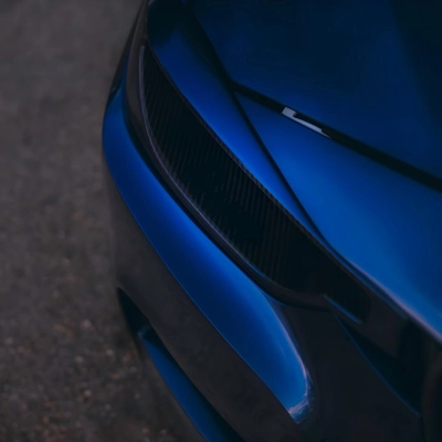 Gloss Indigo Blue Car Wrap | Metallic Indigo Blue Vinyl Wraps - ALUKOVINYL