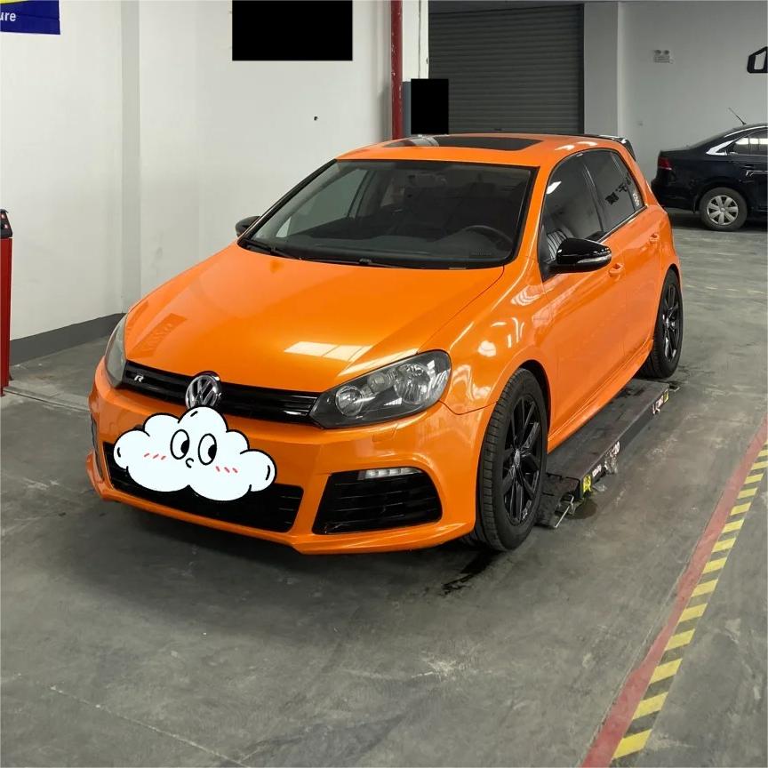 Unveiling the Vibrant Gloss Holographic Orange Car Wrap Vinyl: A Color ...