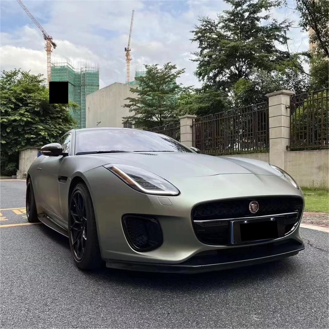 Unveiling the Distinctive Charisma of Matte Metallic Green Grey Car ...