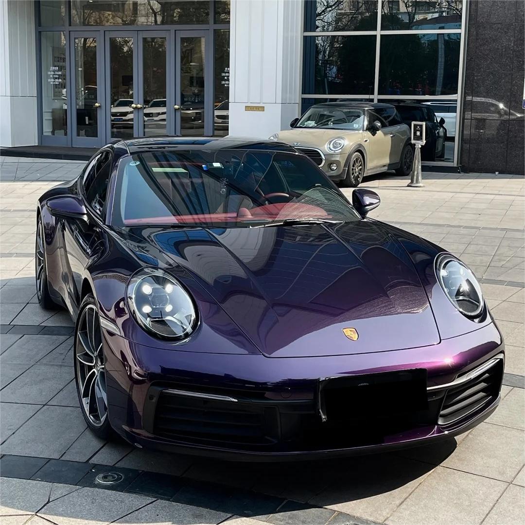 Introducing the Gloss Metallic Midnight Purple Car Wrap: A Bold ...