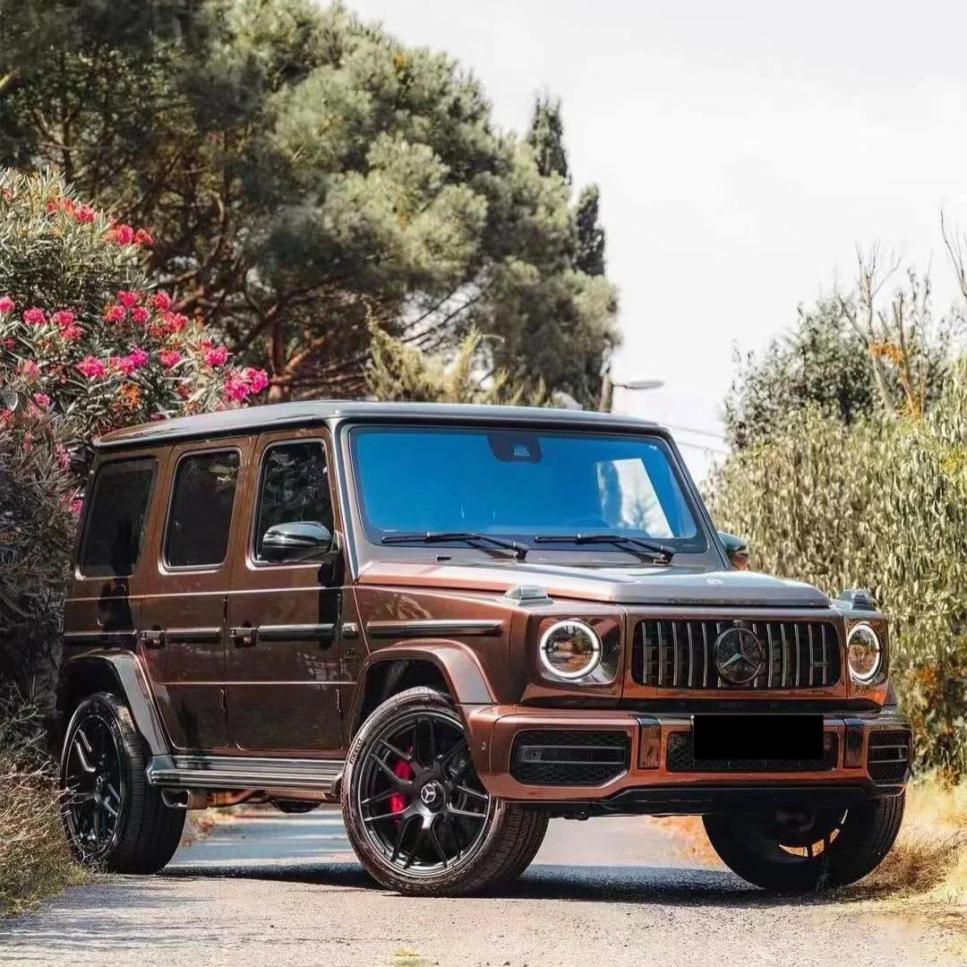 Discover the Elegance of the Gloss Liquid Coffee Brown Car Wrap