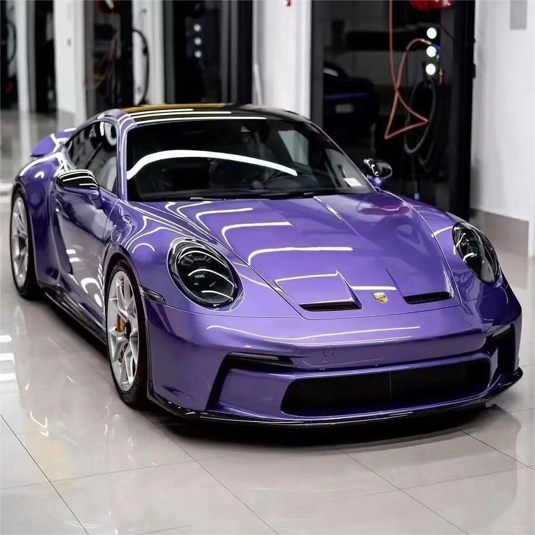 Gloss Metallic Viola Purple Car Wrap: A Stunning Transformation for ...