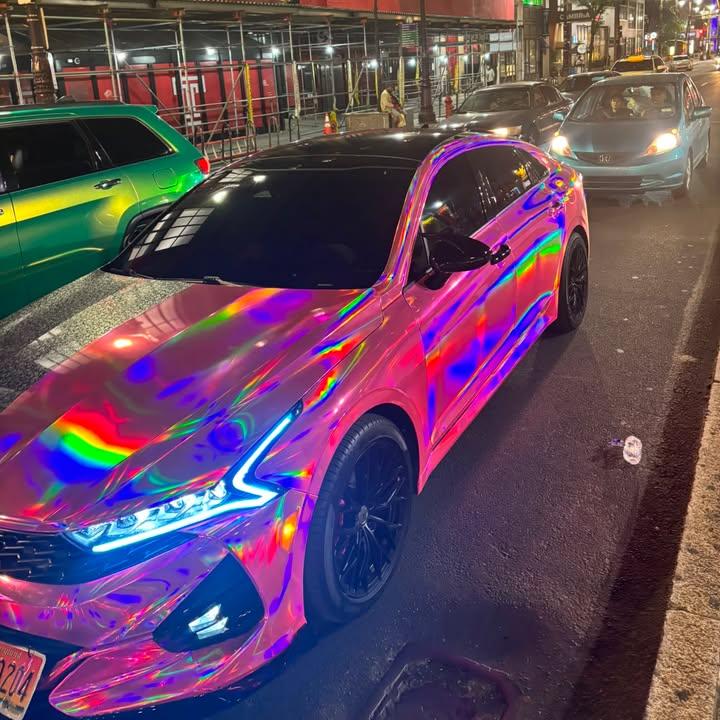 pink holographic car wrap cost: 2026 pricing guide