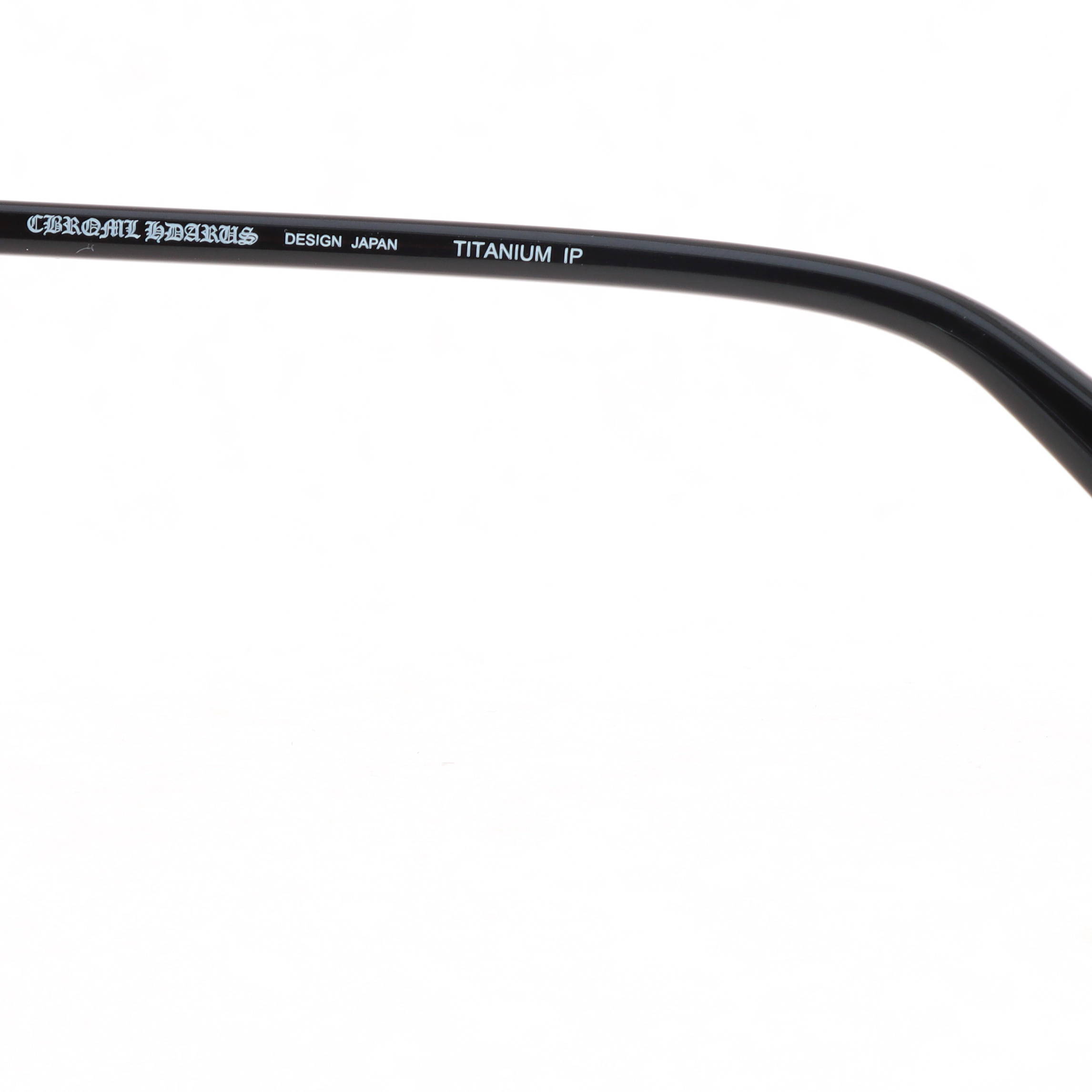 Top EM Sneakers Chrome Hearts Vertical Smile-II Glasses Black and ...