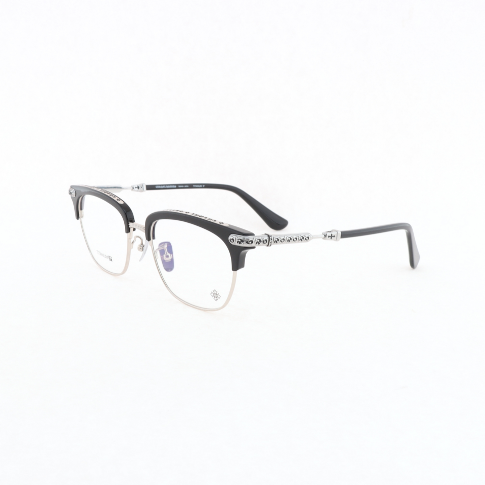 Top EM Sneakers Chrome Hearts Vertical Smile-II Glasses Black and ...