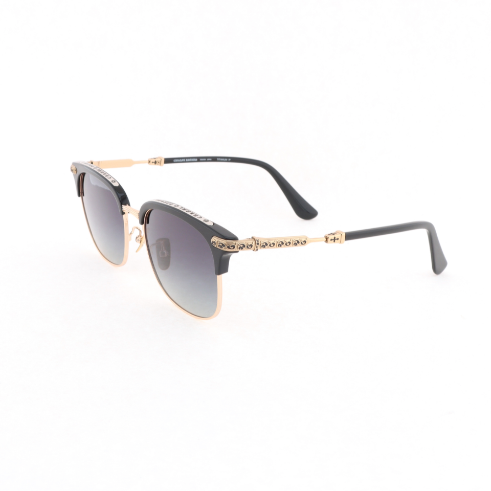 Top EM Sneakers Chrome Hearts Vertical Smile-II Glasses Glod and Silver ...