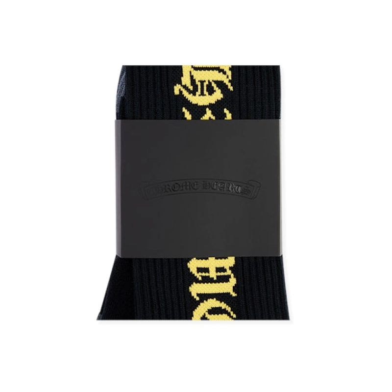 Top EM Sneakers Chrome Hearts CH Socks Black Blue Logo/ White Logo ...