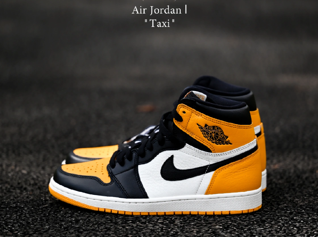 EM Sneakers strives to provide best reps Air Jordan 1 "Taxi".