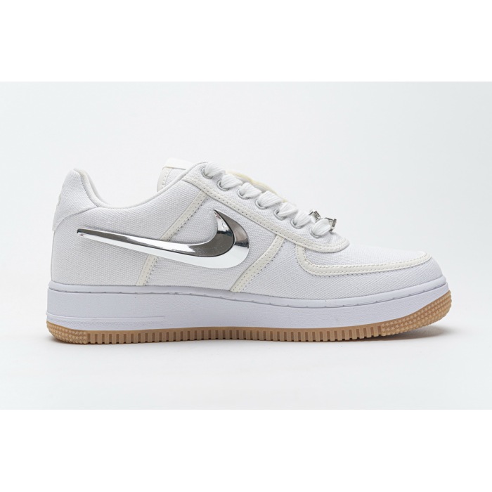 Travis Scott x Nike Air Force 1“White” AQ4211-100