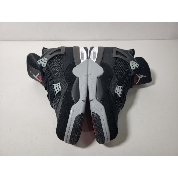 Cheap Air Jordan 4 Retro Black Canvas DH7138-006