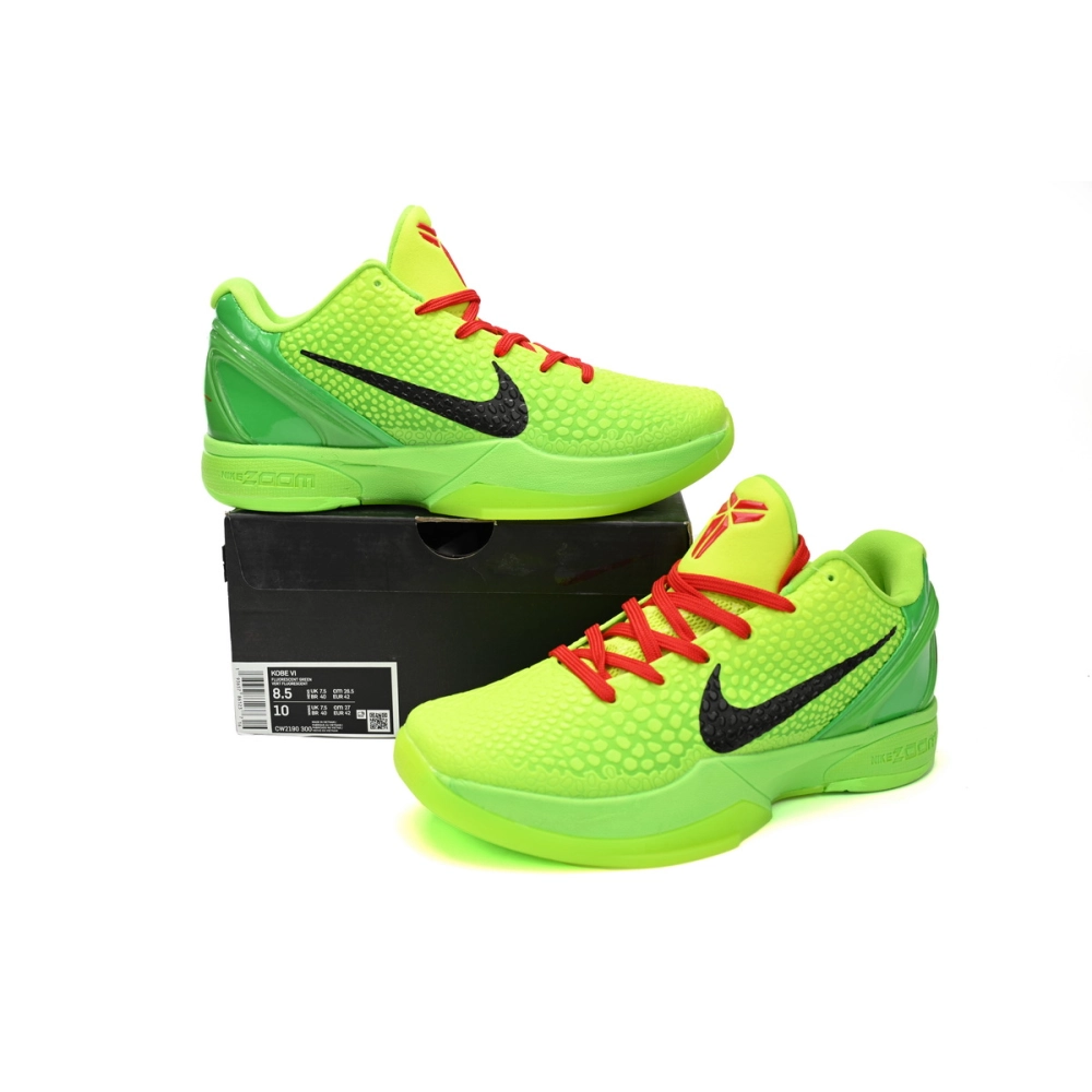 Best Fake Kobe 6 Protro Grinch For Sale |Where To Buy
