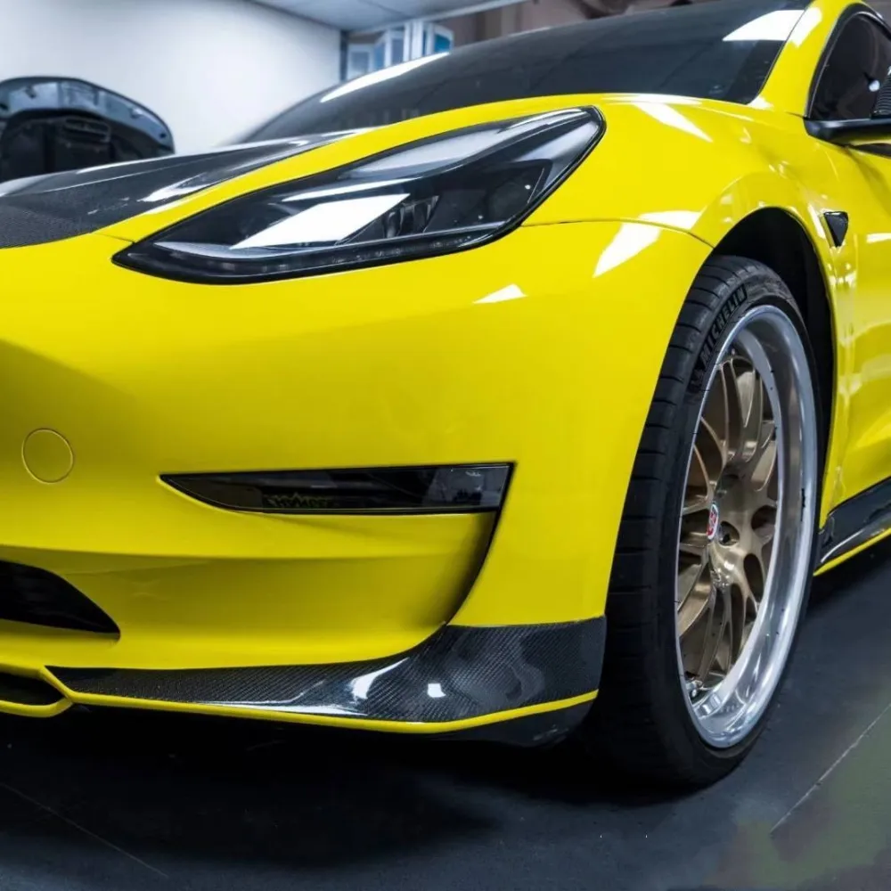 Best Ravoony Crystal Maize Yellow Car Vinyl Wrap - ravoony.com