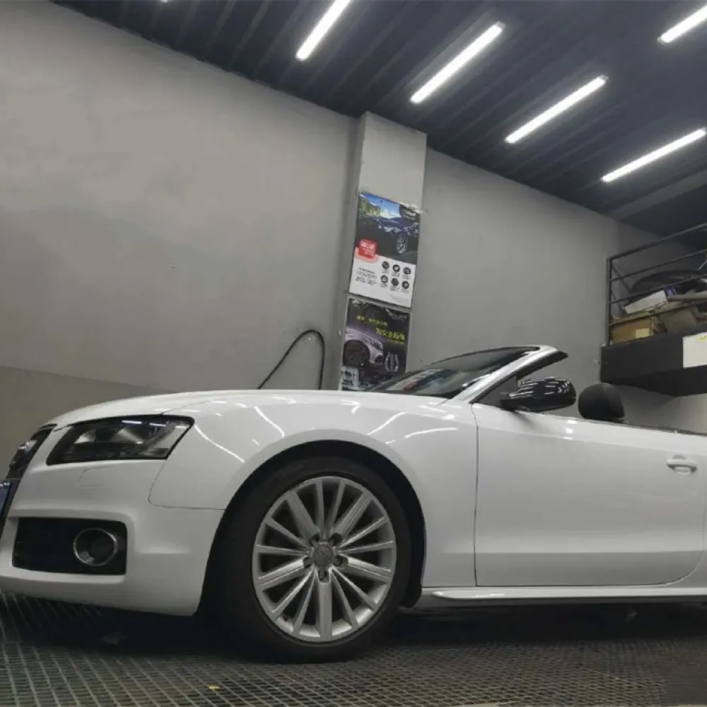 Best Ravoony Crystal White Car Vinyl Wrap - ravoony.com