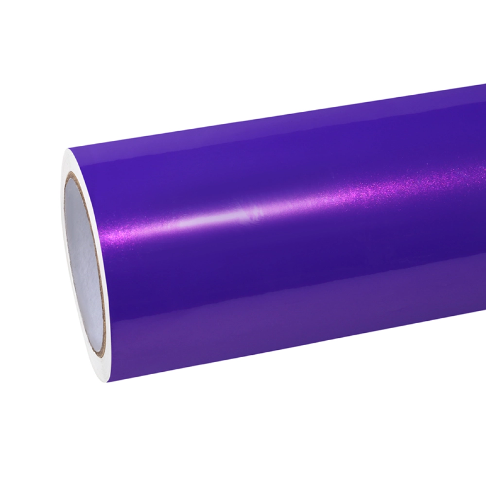 Purple Wrapped Mustang,Best Ravoony Glossy Explosion Purple Car Vinyl ...