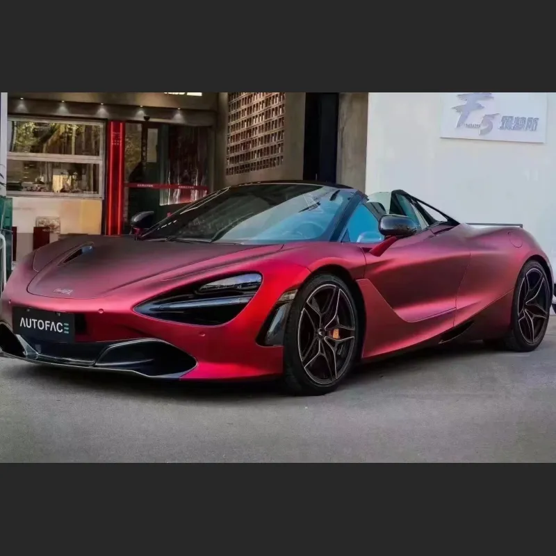 Best Ravoony Matte Romanee Red Car Wrap - ravoony.com