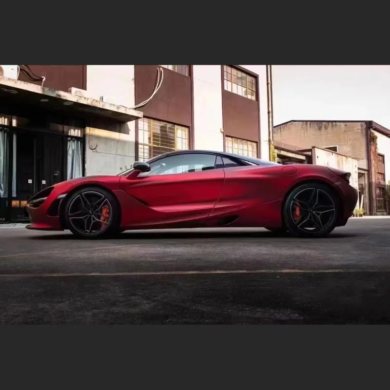 Best Ravoony Matte Romanee Red Car Wrap - ravoony.com