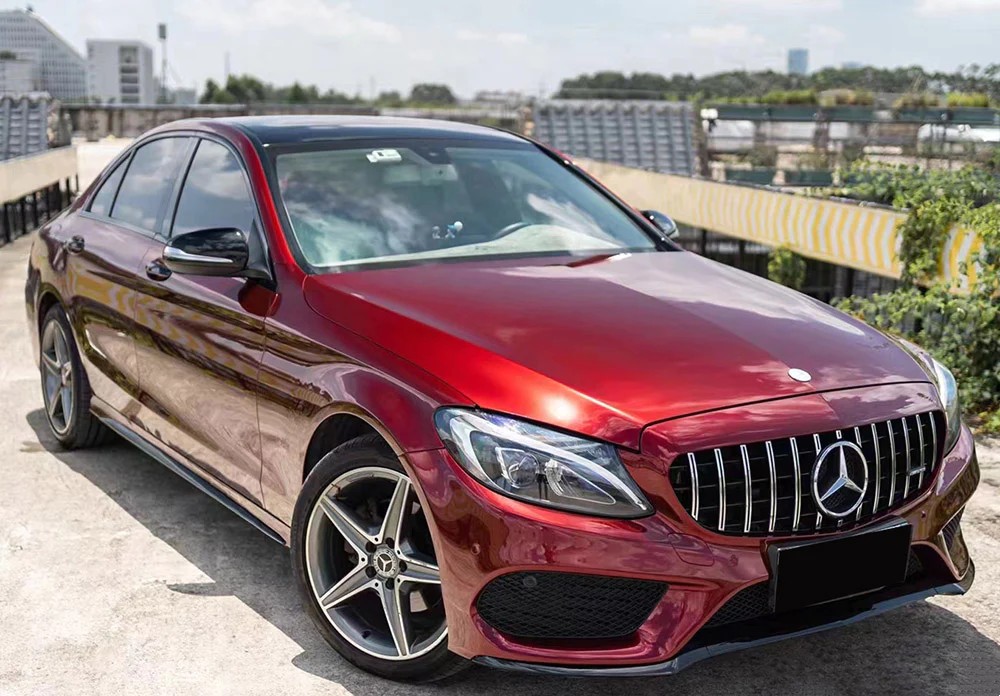 Best Ravoony Liquid Metallic Dragon Blood Red Car Vinyl Wrap - ravoony.com