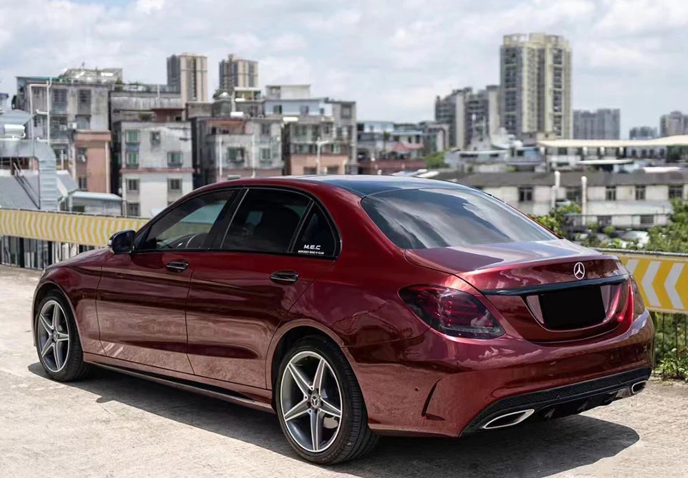 Best Ravoony Liquid Metallic Dragon Blood Red Car Vinyl Wrap - ravoony.com