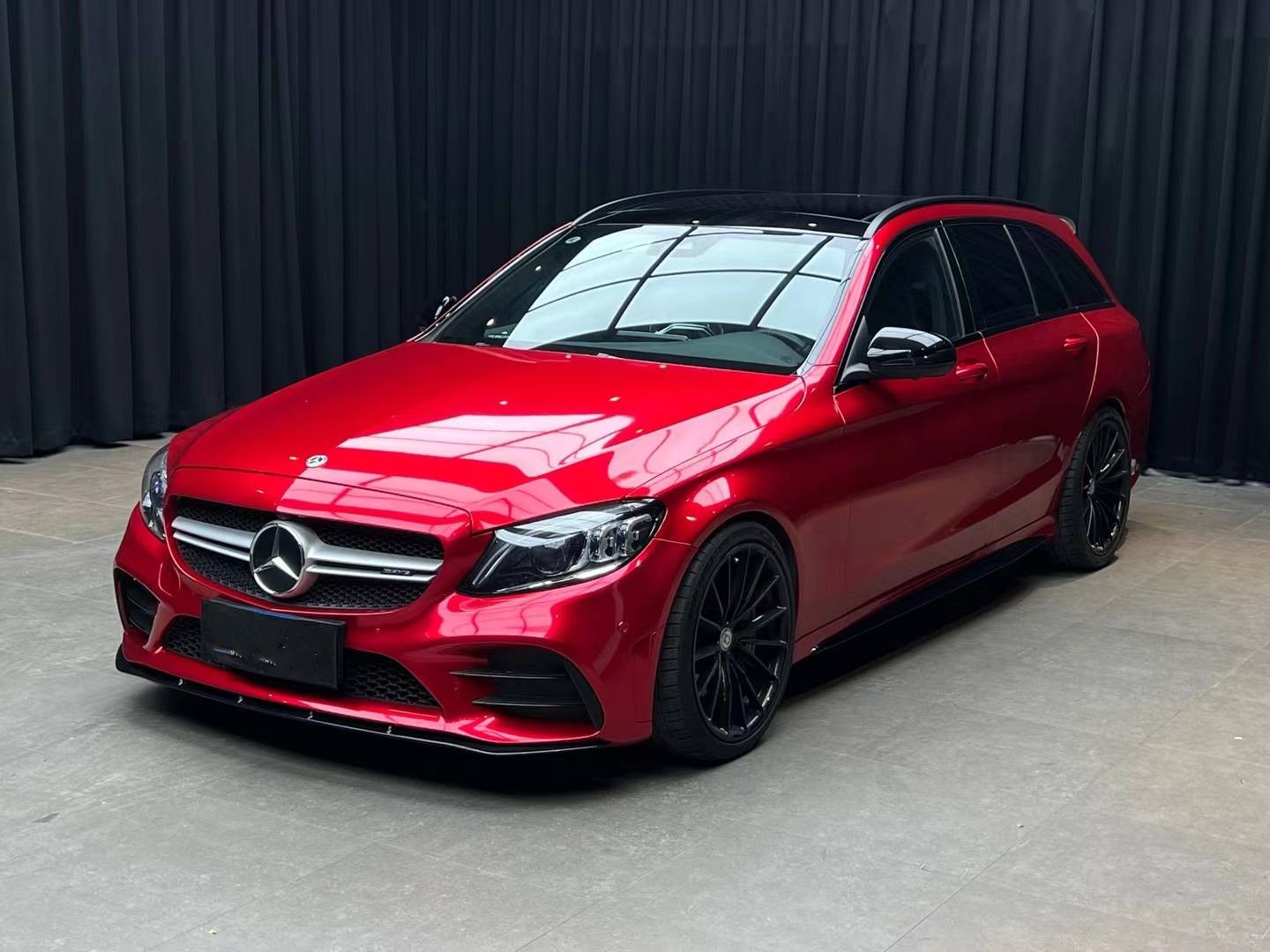 Best Ravoony Gloss Metallic Vampire Red Car Vinyl Wrap - ravoony.com