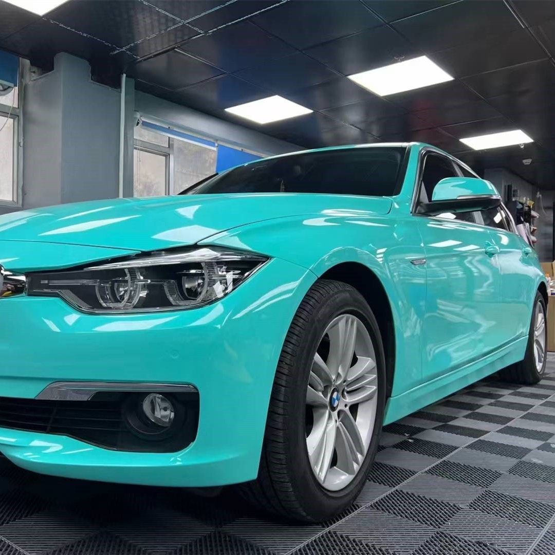 Best Ravoony Glossy Tiffany Car Vinyl Wrap - ravoony.com
