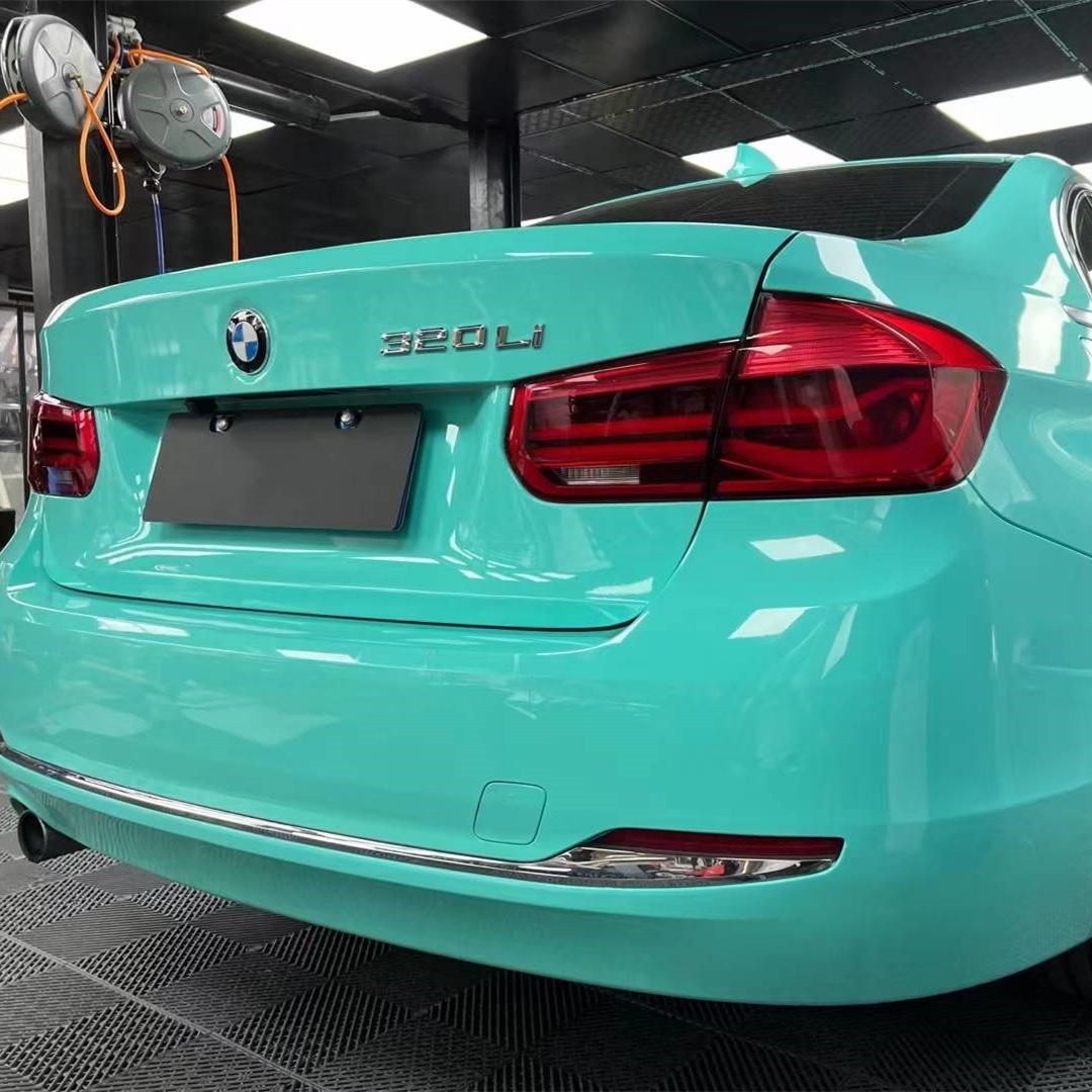Best Ravoony Glossy Tiffany Car Vinyl Wrap - ravoony.com