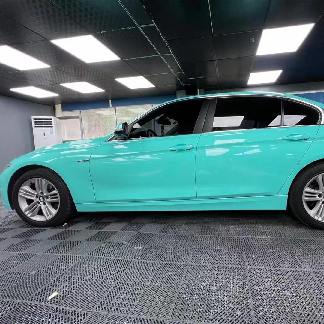 Best Ravoony Glossy Tiffany Car Vinyl Wrap - ravoony.com