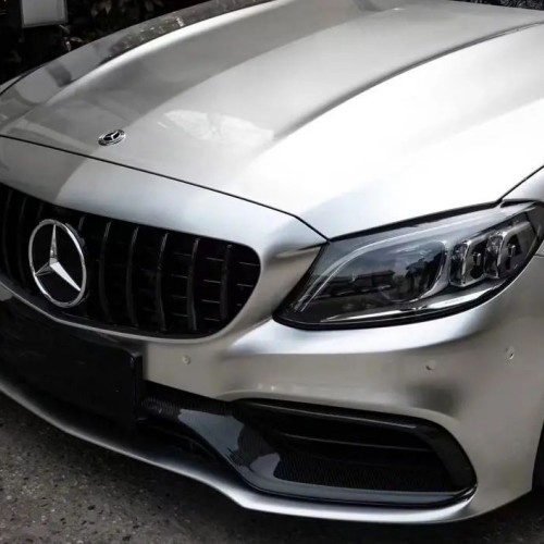 Gloss Liquid Metal Sliver Car Wrap, Best Ravoony Porsche Gloss Liquid ...