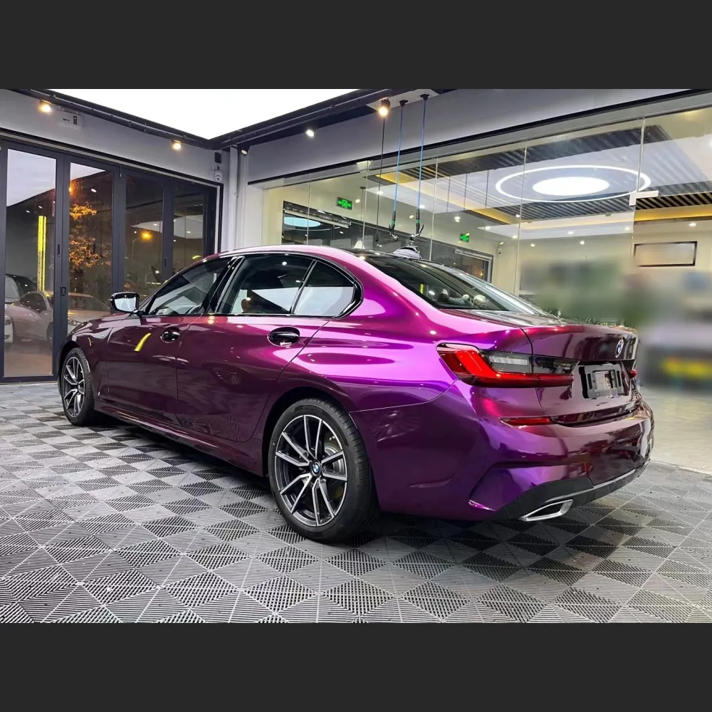 Grape Purple Vinyl Wrap,Best Ultra Gloss Metal Paint Grape Purple Vinyl ...