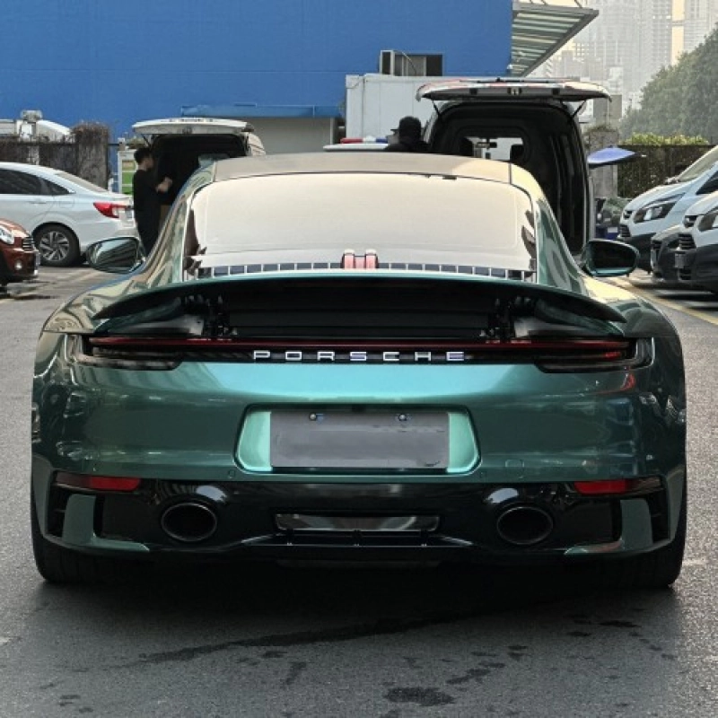 Gloss Shiny Green Vinyl Car Wrap, Best Ravoony BYD Gloss Shiny Green ...