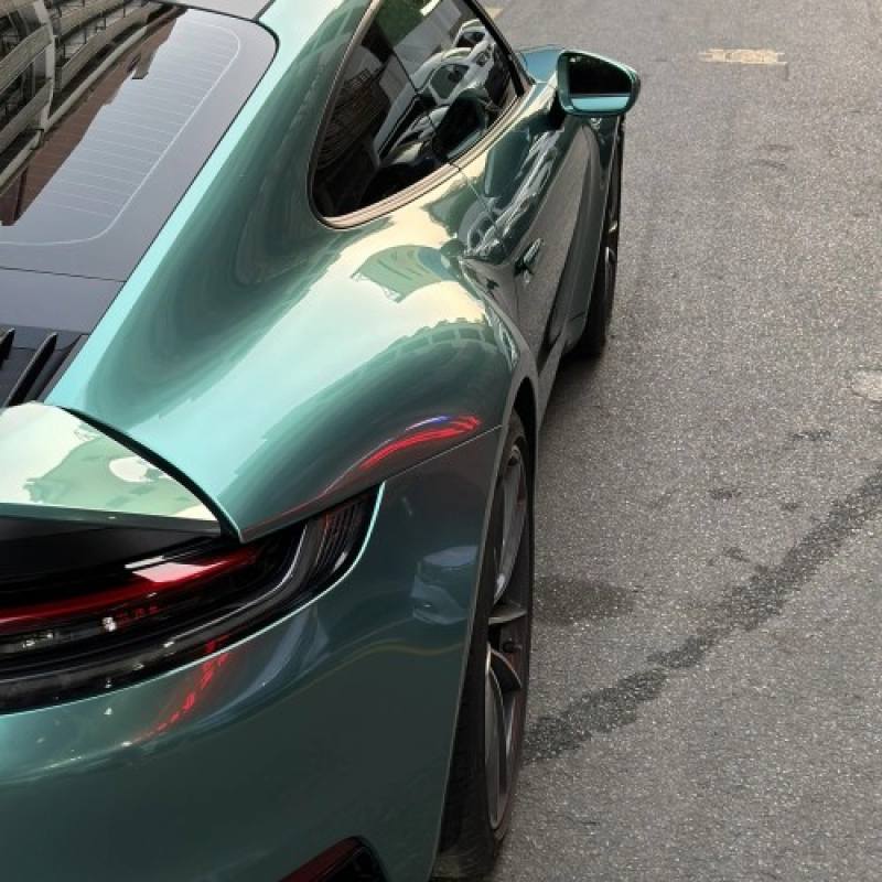 Gloss Shiny Green Vinyl Car Wrap, Best Ravoony BYD Gloss Shiny Green ...